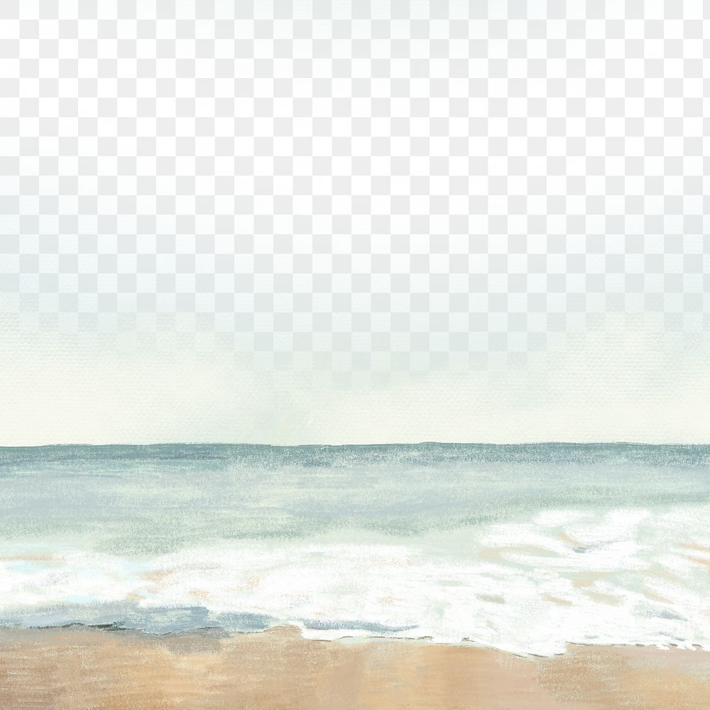 PNG beach transparent background color | Premium PNG - rawpixel