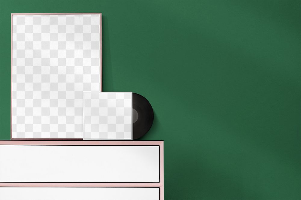 Frame and vinyl png transparent | Free PNG - rawpixel