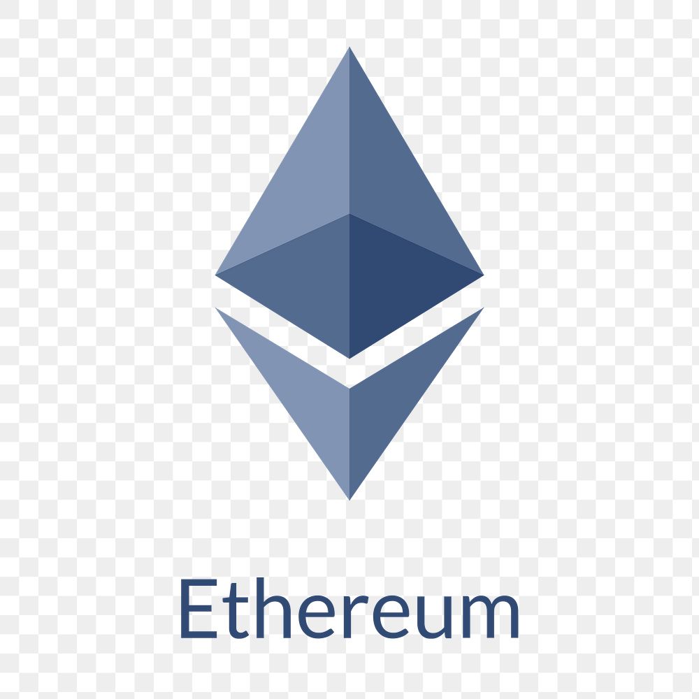 Ethereum blockchain cryptocurrency logo png | Premium PNG Sticker ...