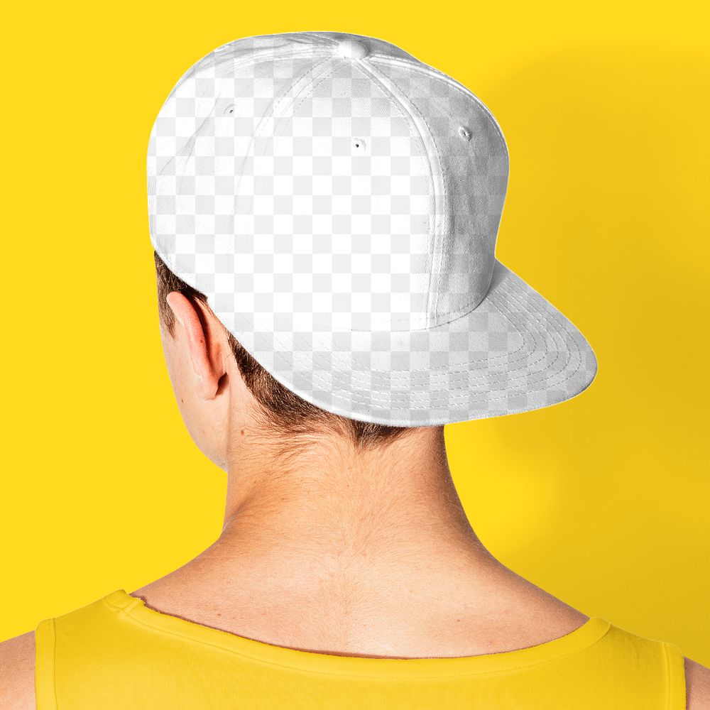 Png snapback cap mockup transparent | Free PNG - rawpixel