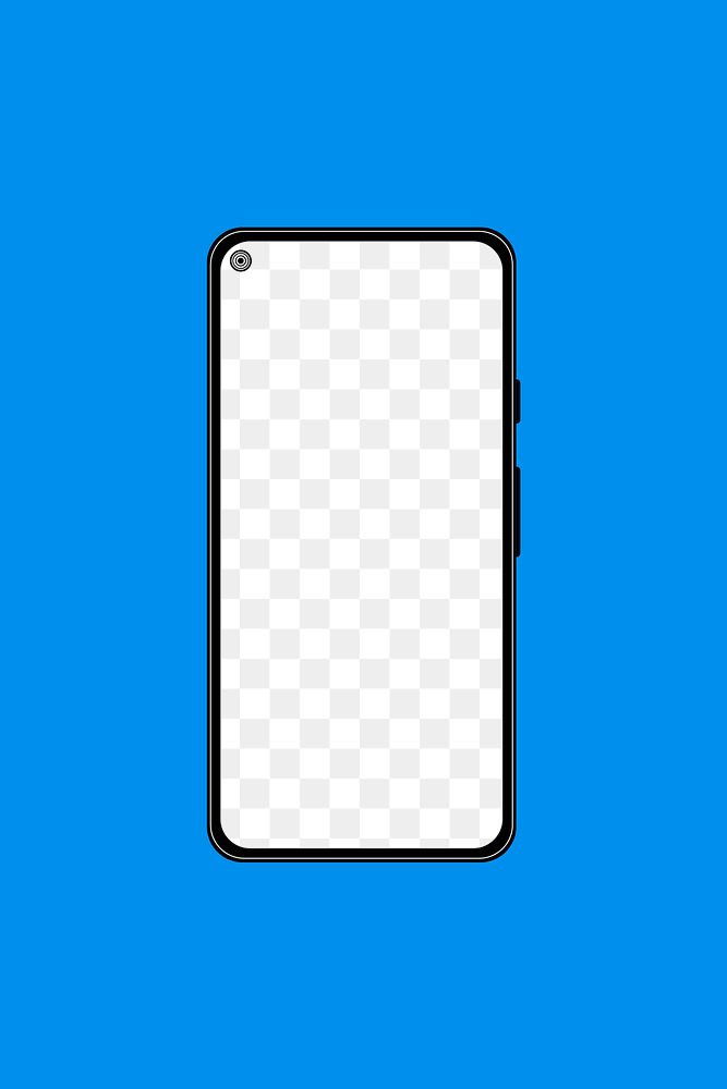 Phone png screen mockup, digital | Free PNG - rawpixel