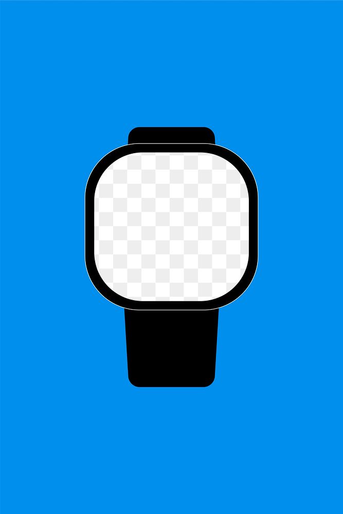Fitbit smartwatch png transparent screen | Free PNG - rawpixel