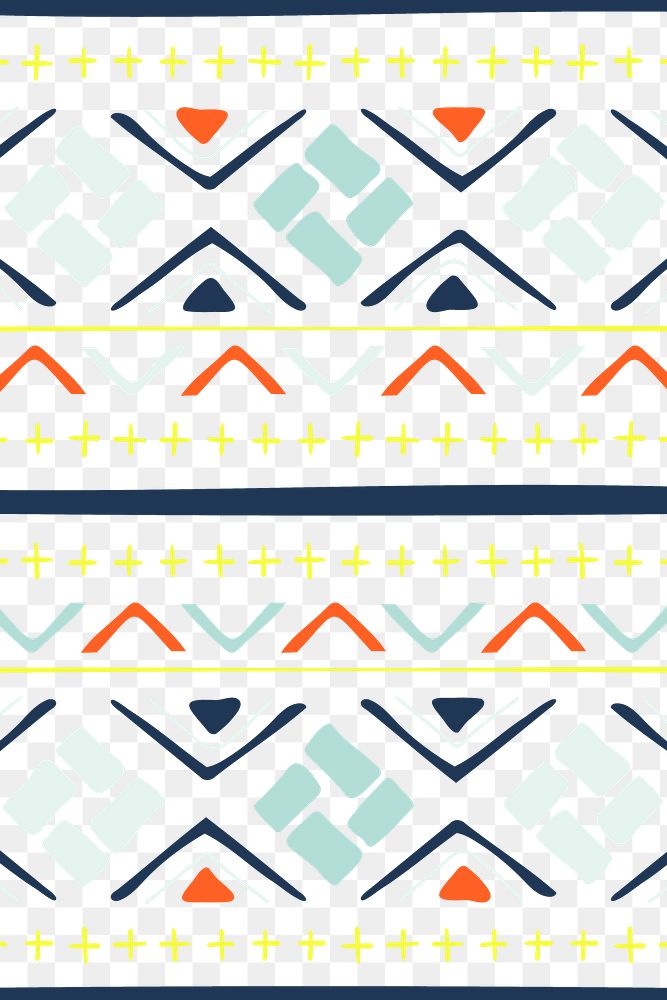 Ethnic pattern png transparent background, | Free PNG - rawpixel