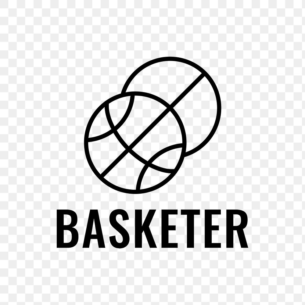 Basketball logo png transparent, sports | Free PNG Sticker - rawpixel