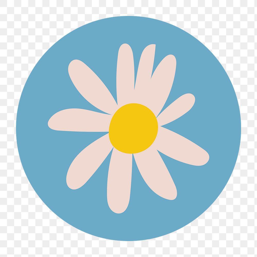 Flower png Instagram highlight icon, | Free Icons Sticker - rawpixel
