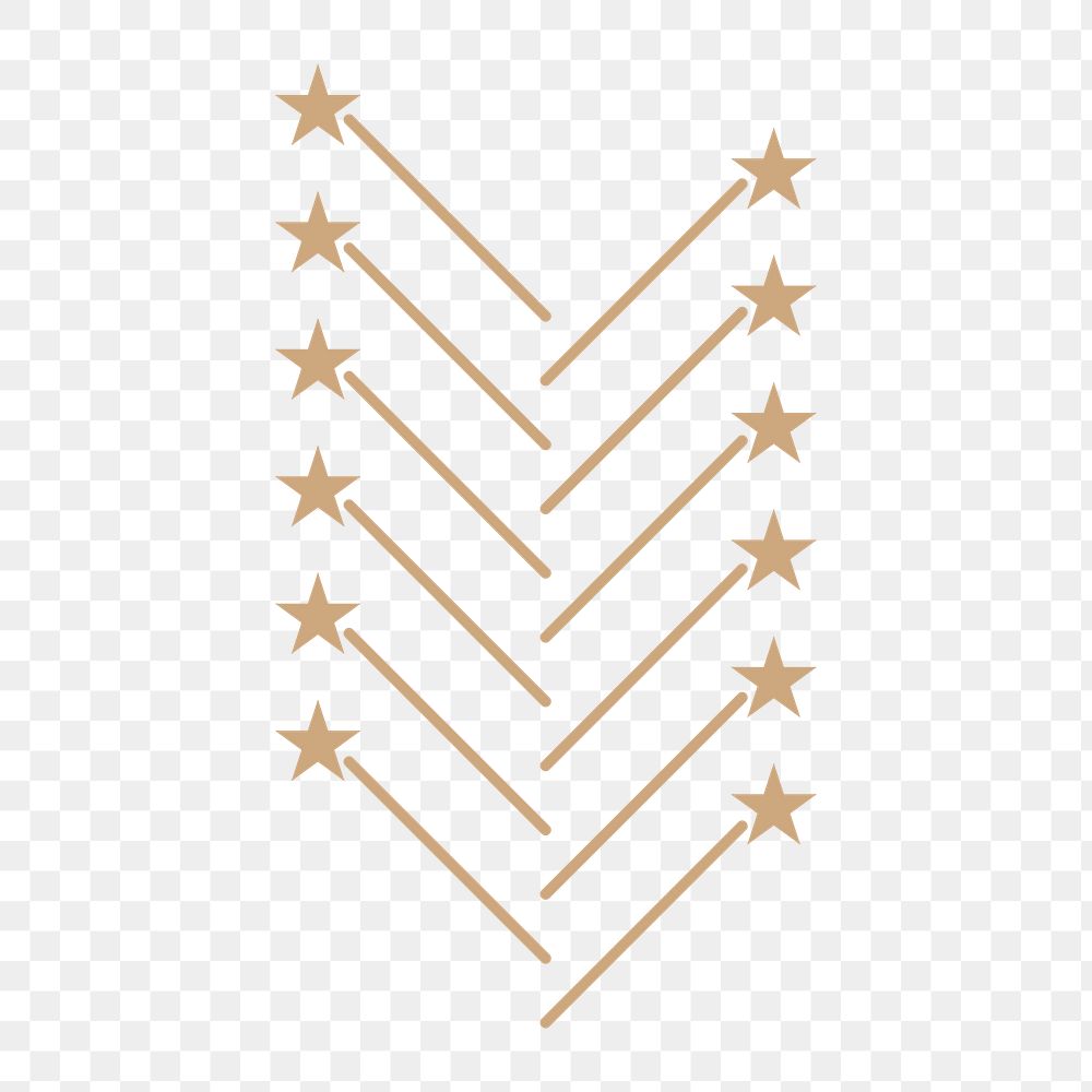 Falling star png sticker, simple | Premium PNG Sticker - rawpixel