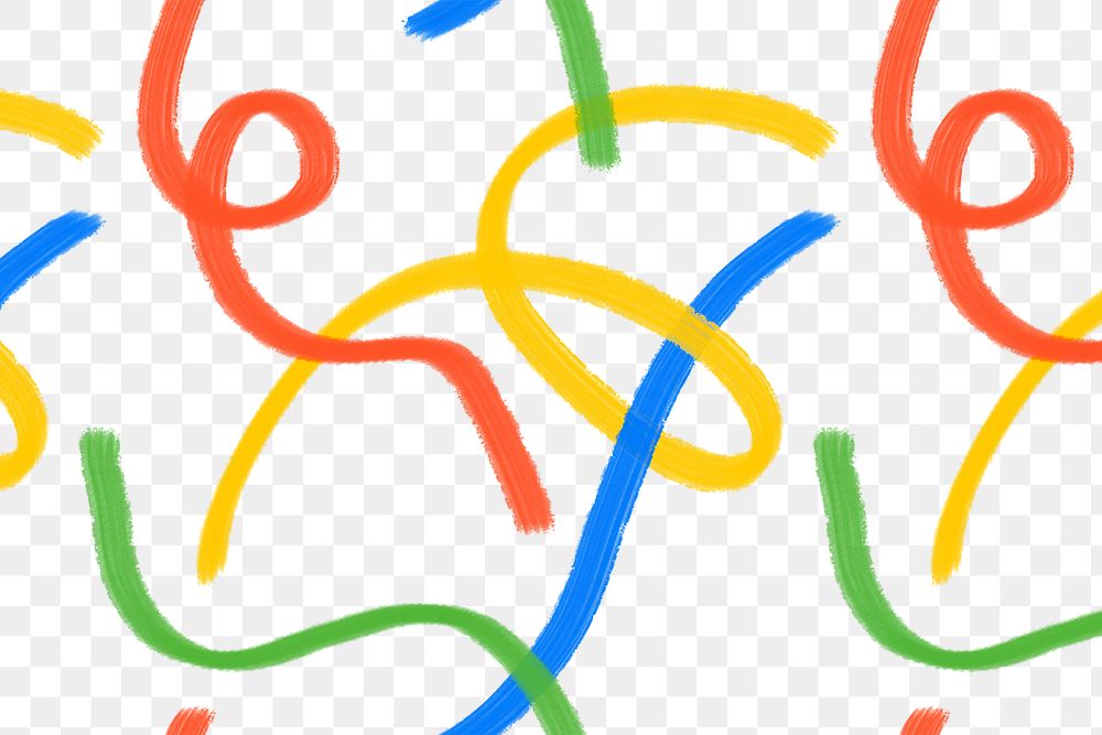 Colorful brush png pattern, abstract | Premium PNG - rawpixel