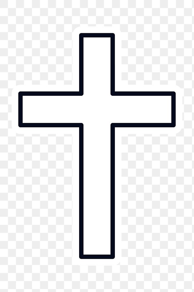 The Christian cross sticker design | Premium PNG Sticker - rawpixel