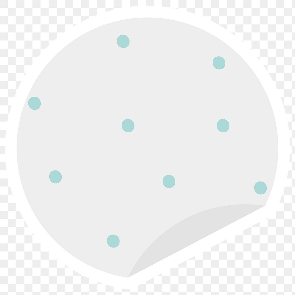 Gray round shaped reminder note | Premium PNG Sticker - rawpixel