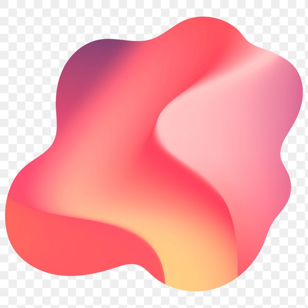 Colorful gradient element transparent png | Premium PNG Sticker - rawpixel