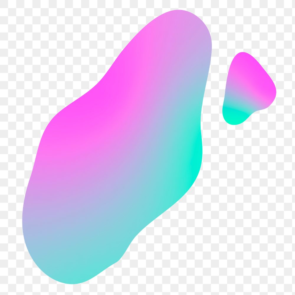 Colorful gradient element transparent png | Free PNG Sticker - rawpixel