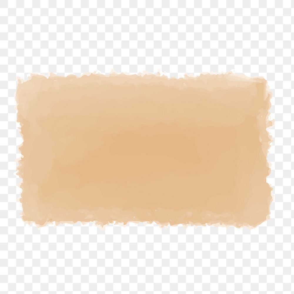 Brown rectangle geometric shape transparent | Premium PNG Sticker ...