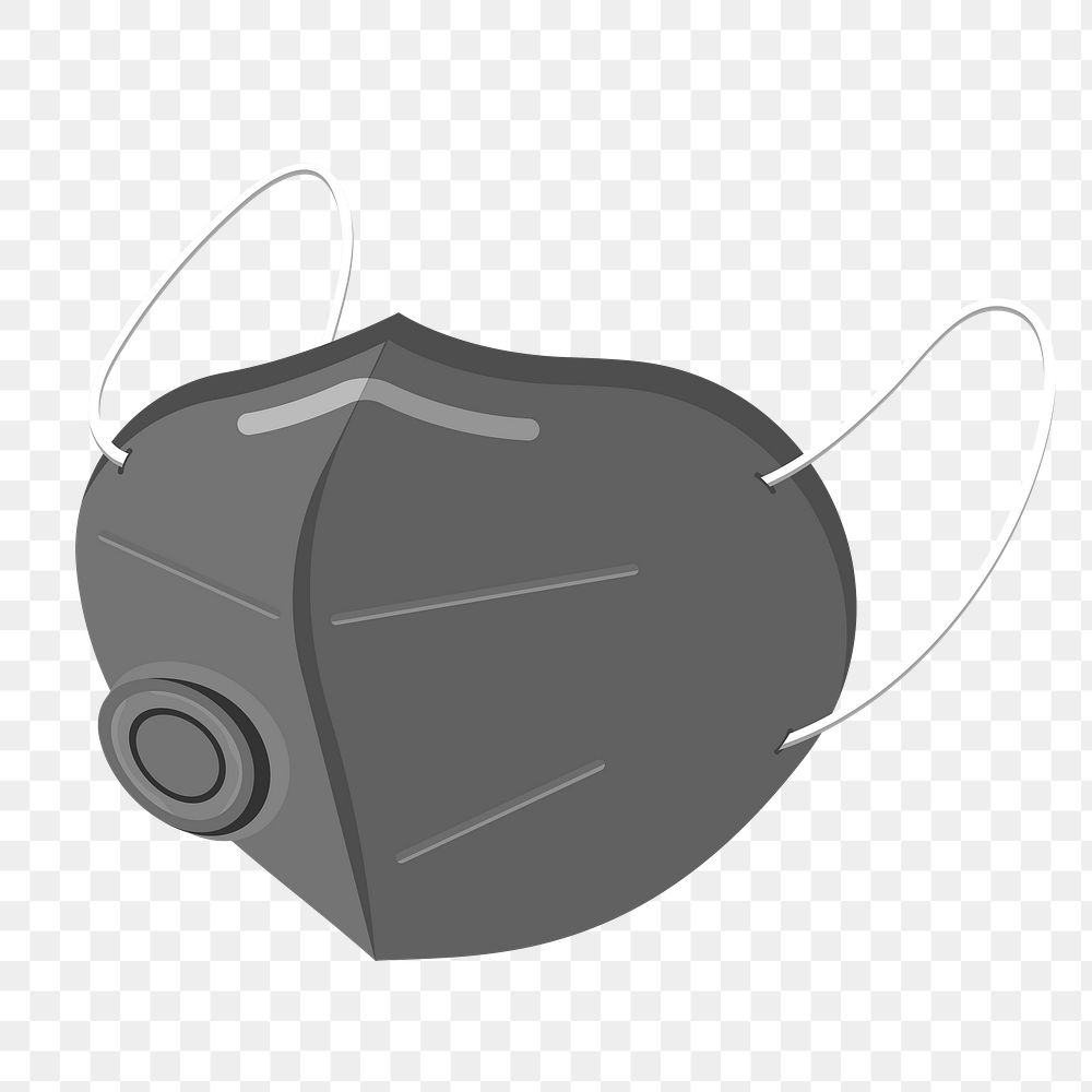 Air pollution face mask element | Free PNG Sticker - rawpixel