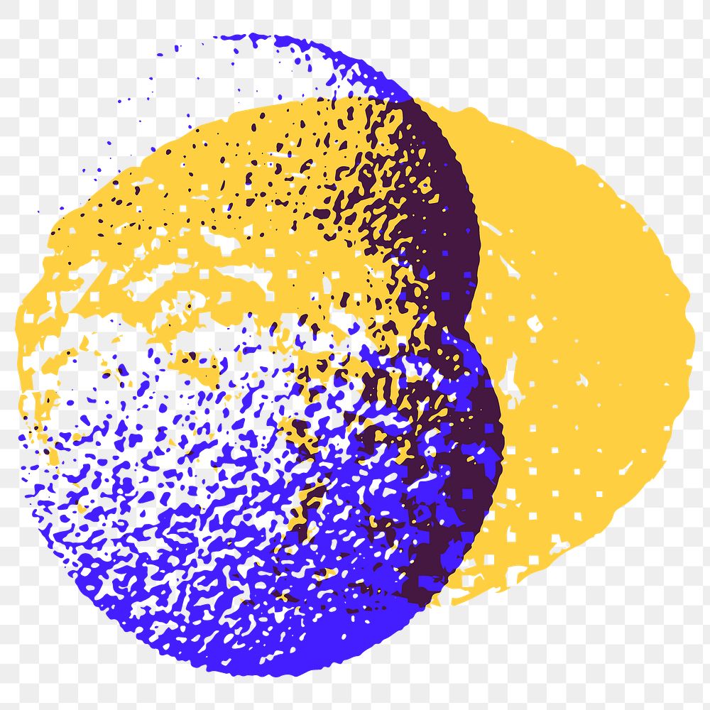 Funky color coronavirus cell design | Free PNG - rawpixel