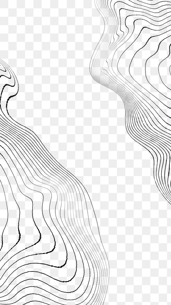 Black abstract pattern design element | Premium PNG - rawpixel