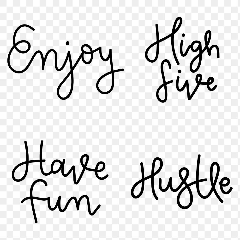 Png cursive fun words typography | Premium PNG - rawpixel