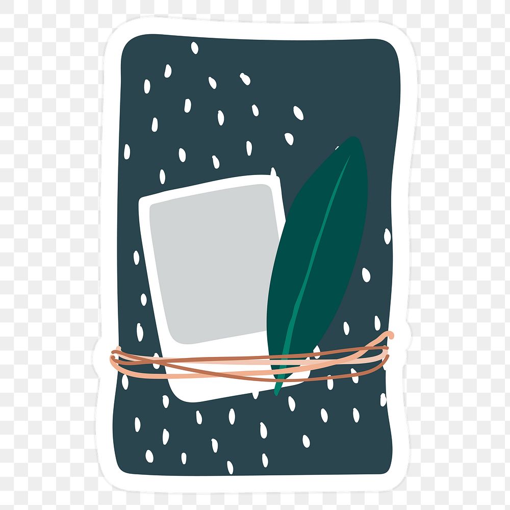 DIY festive gift sticker transparent | Free PNG Sticker - rawpixel