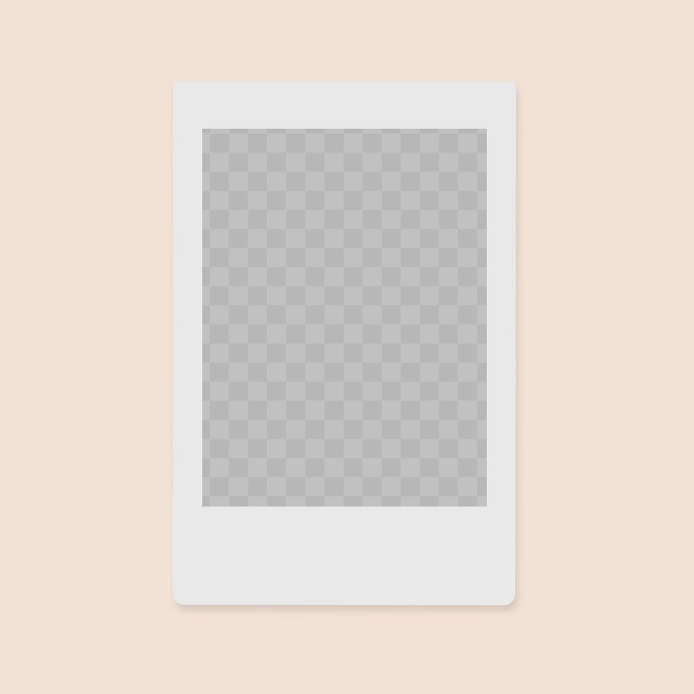 Instant photo frame PNG mockup | Free PNG - rawpixel