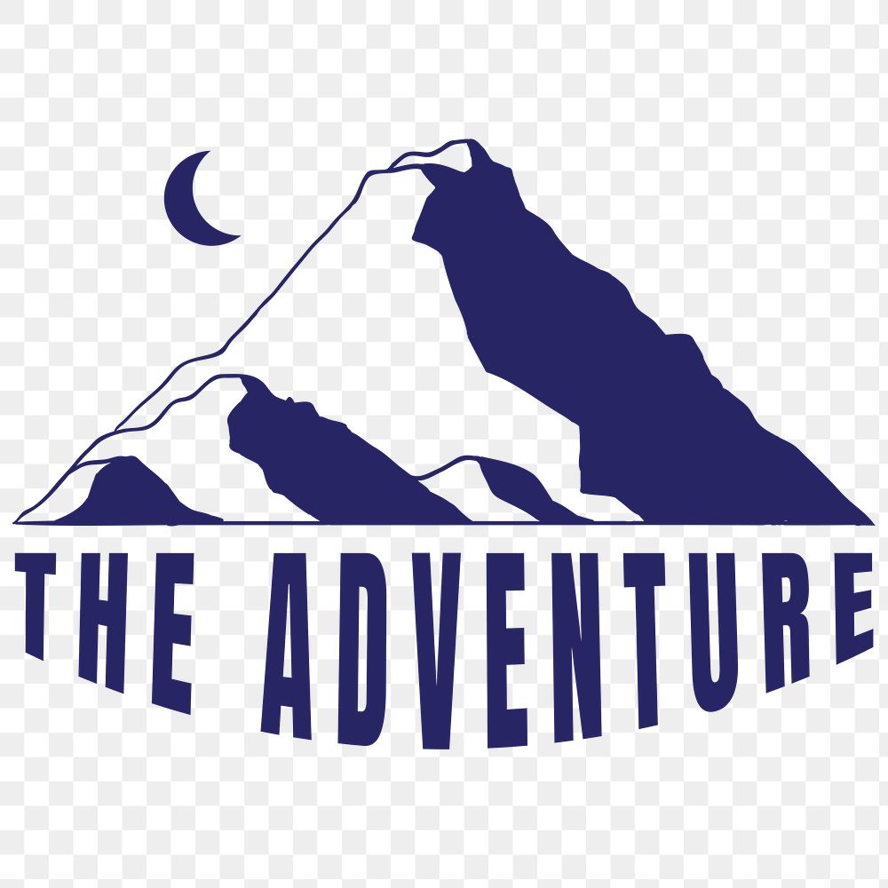 Mountain shape for logo transparent | Free PNG Sticker - rawpixel