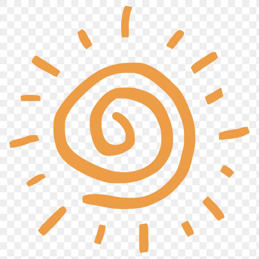 Sun png cute summer doodle | Premium PNG Sticker - rawpixel
