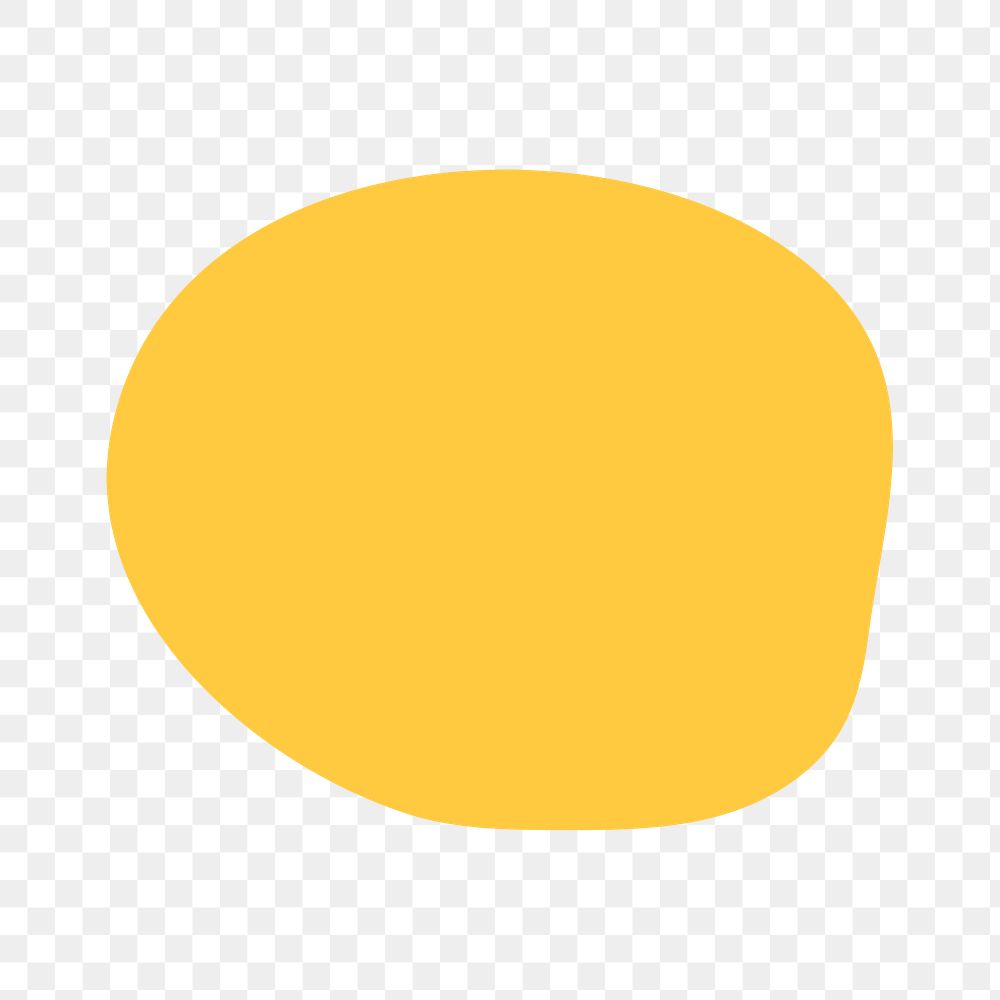 Circle png sticker yellow abstract | Premium PNG Sticker - rawpixel