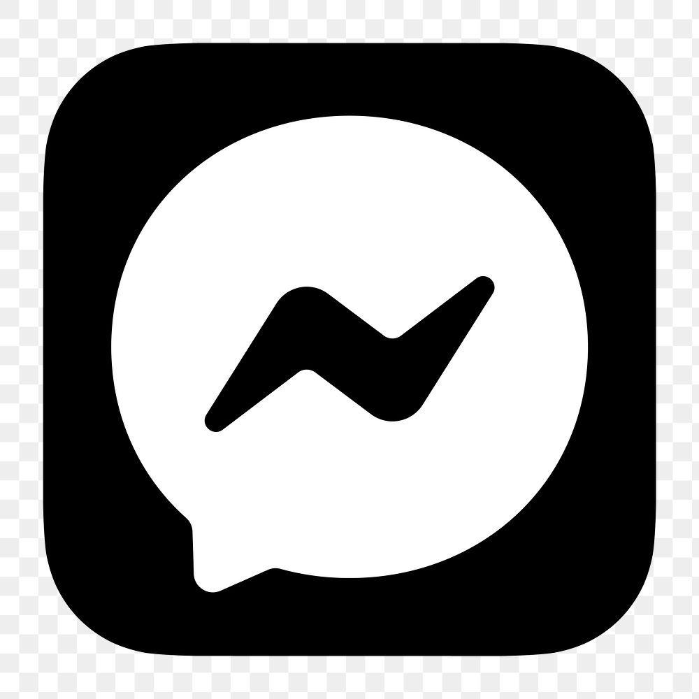 Facebook Messenger flat graphic icon | Free Icons Sticker - rawpixel