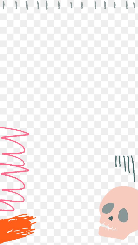 Png pink skull phone wallpaper | Free PNG - rawpixel