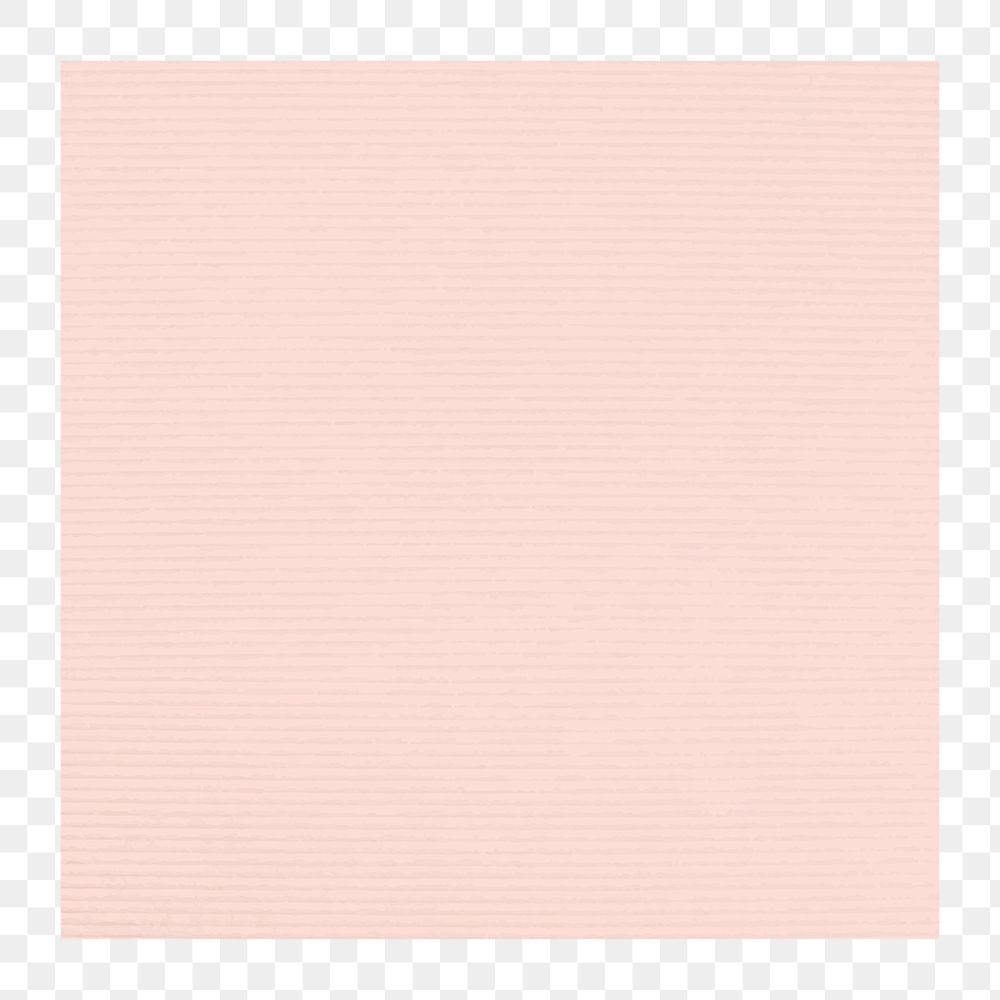 Pastel pink square notepad png | Premium PNG - rawpixel