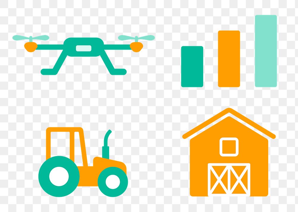 Smart farming png icon digital | Free PNG - rawpixel