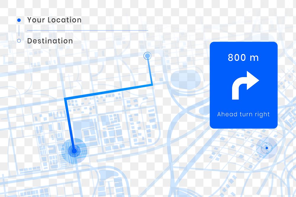 Png smart car GPS screen | Premium PNG Sticker - rawpixel