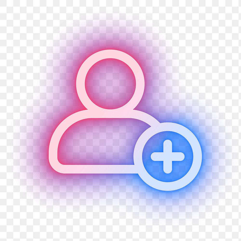 Png add friend pink icon | Premium Icons Sticker - rawpixel