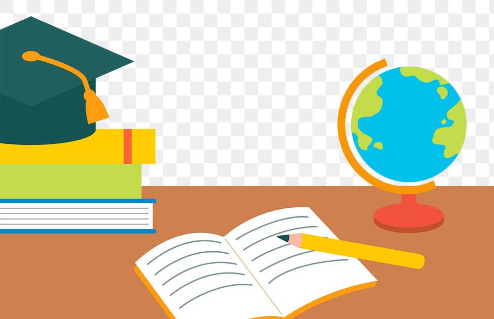 PNG classroom transparent background with education | Free PNG Sticker ...