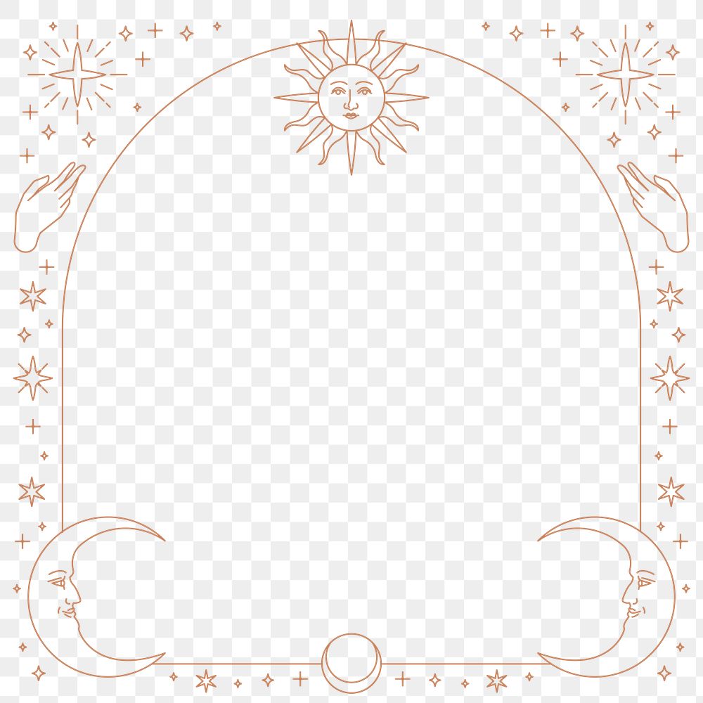 Png sketch celestial icons square | Premium PNG - rawpixel