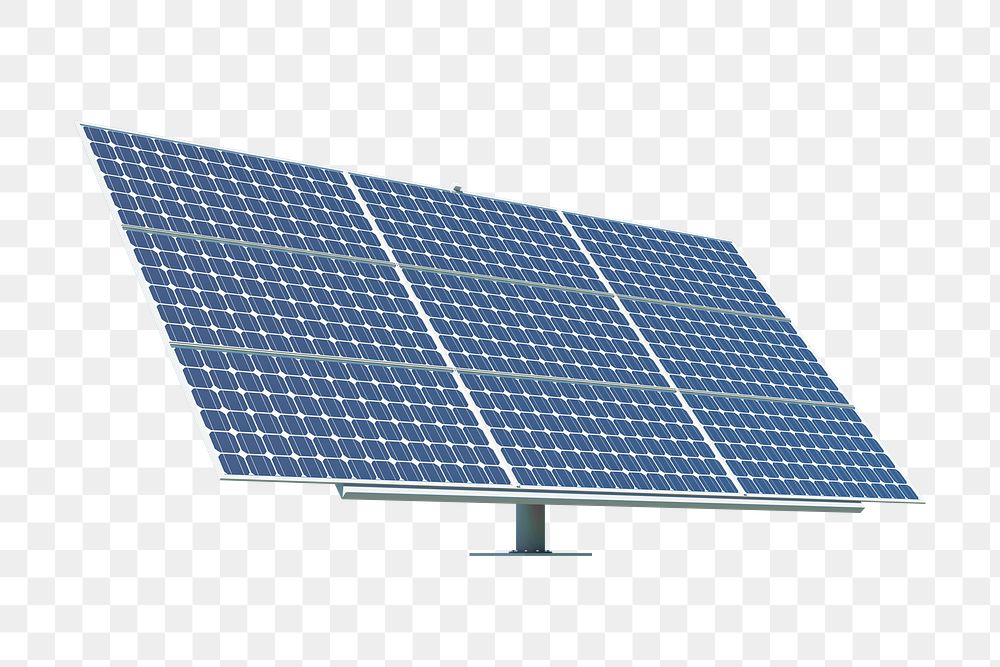 3D solar panel png sticker, | Premium PNG - rawpixel