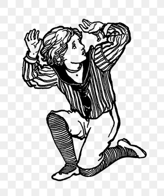 Drawing of a scared boy | Premium PNG Sticker - rawpixel