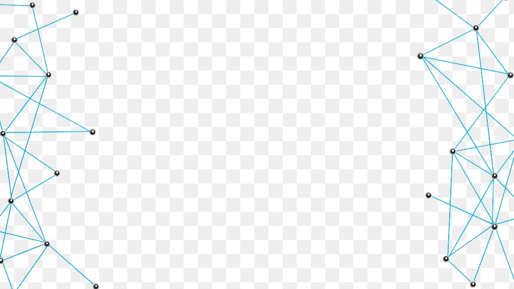 Abstract connection png frame, transparent | Free PNG - rawpixel