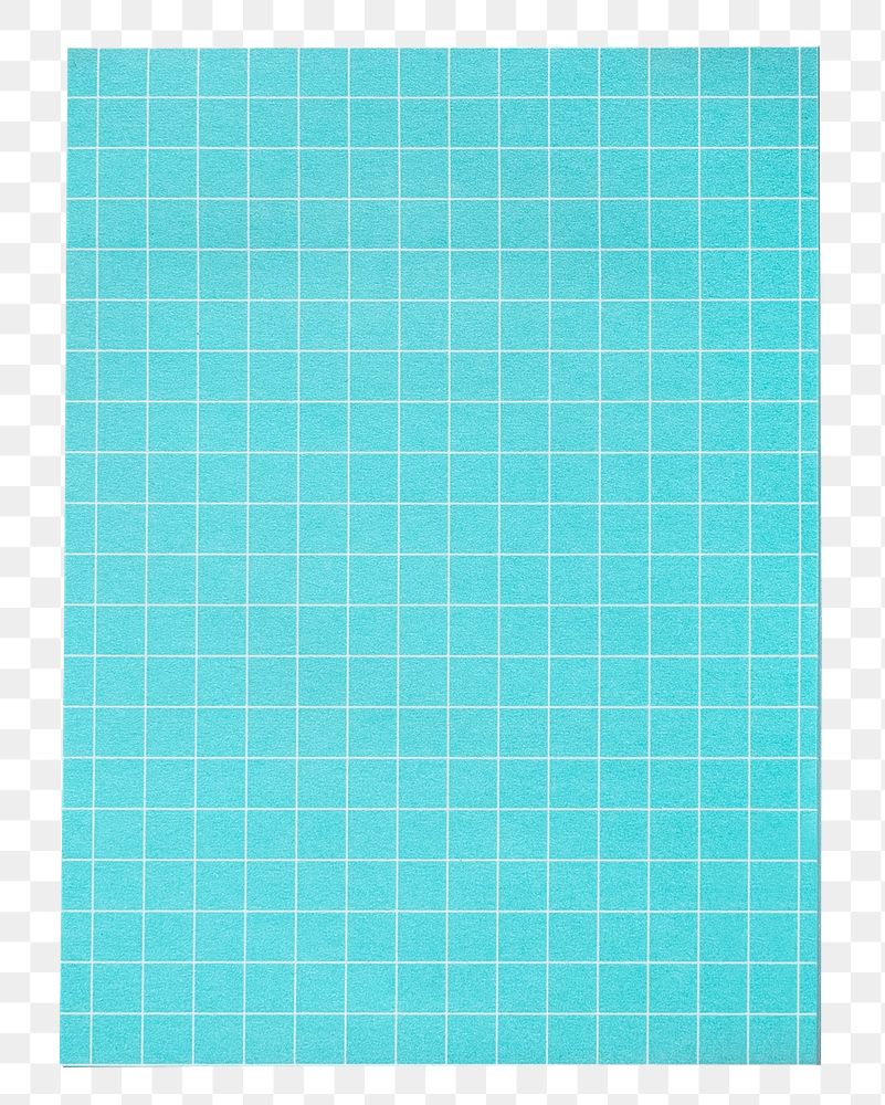Blue grid patterned paper note | Premium PNG - rawpixel