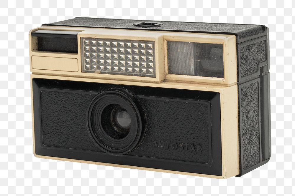 Retro analog camera design resource | Free PNG Sticker - rawpixel