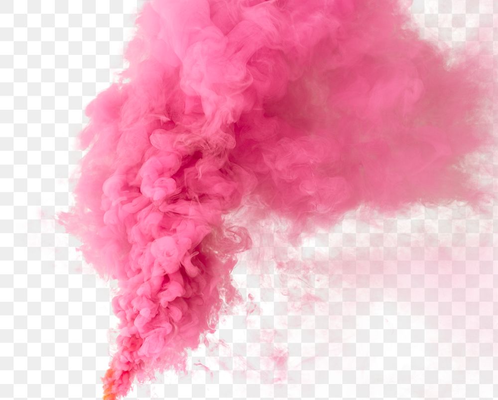 Pink smoke effect design element | Free PNG Sticker - rawpixel