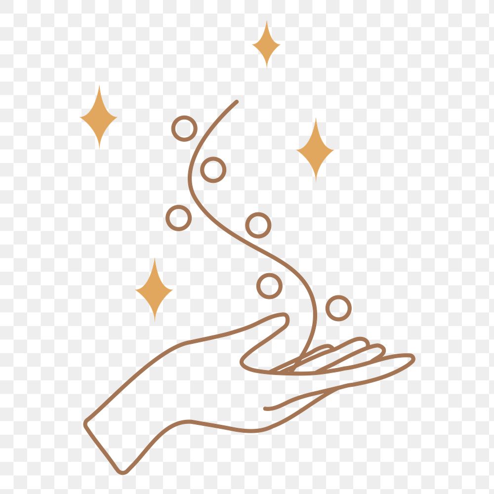 Aesthetic hand png sticker on transparent | Free PNG - rawpixel