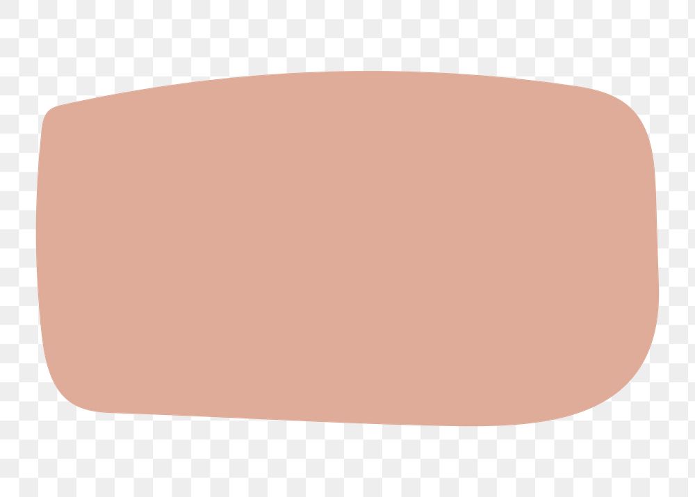 Rectangular shape png sticker on transparent | Premium PNG - rawpixel