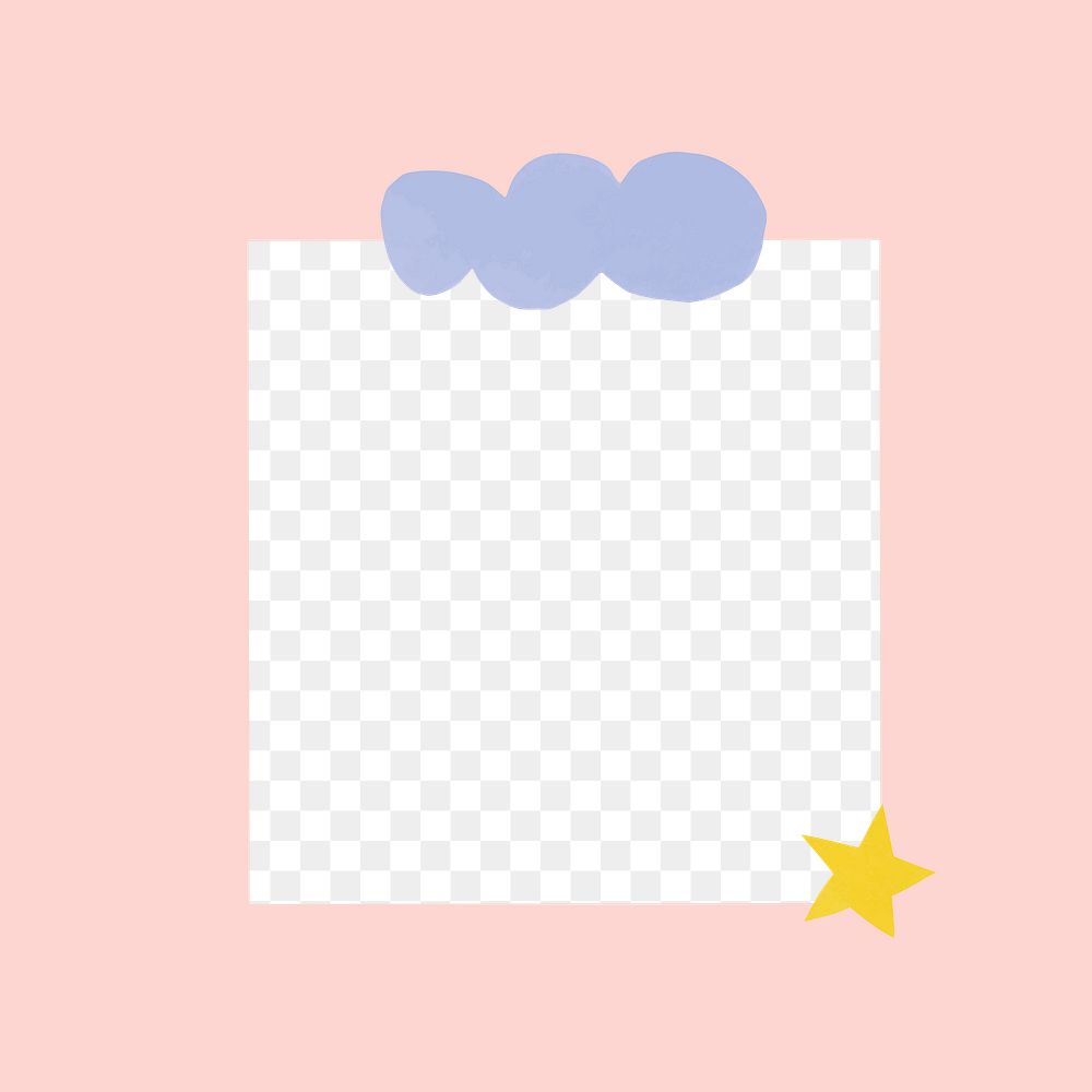 Sticky note png frame, transparent | Free PNG - rawpixel