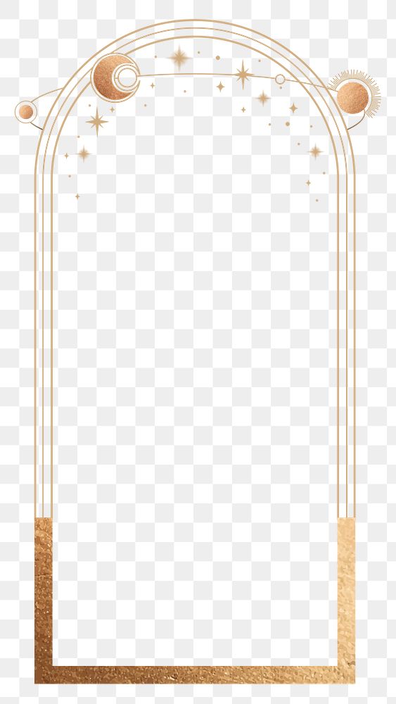 Celestial arch png frame, transparent | Premium PNG - rawpixel