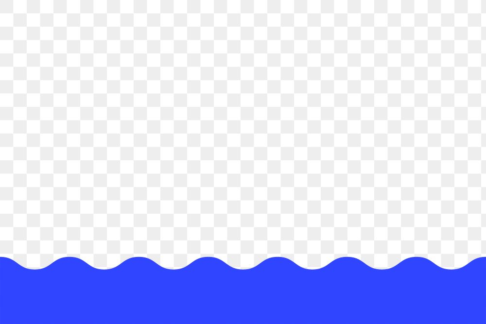 Wavy border png sticker, transparent | Free PNG - rawpixel