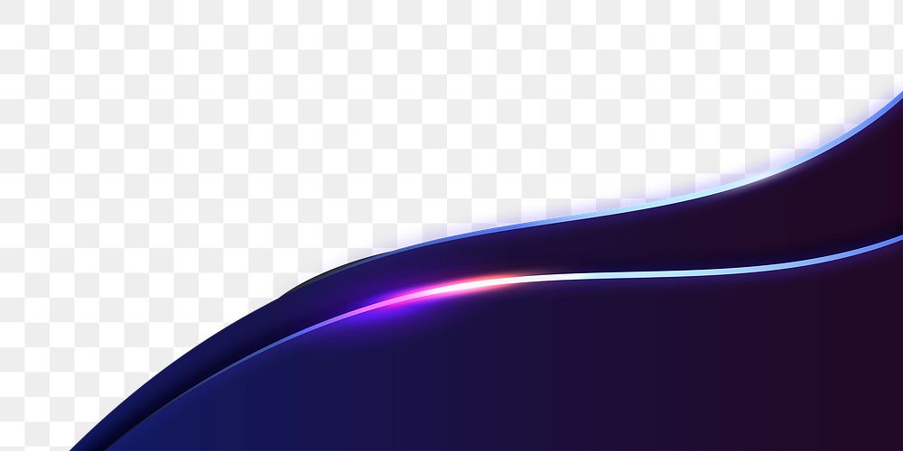 Abstract wave border frame png | Free PNG - rawpixel