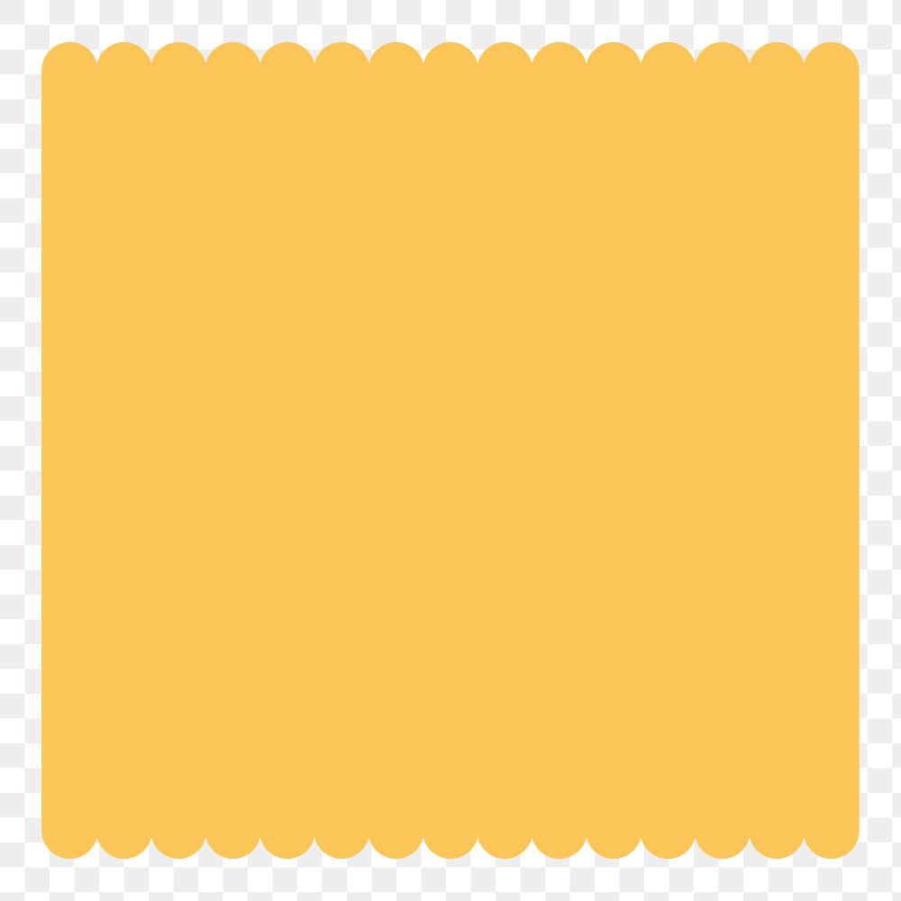 Yellow square png sticker, abstract | Free PNG - rawpixel