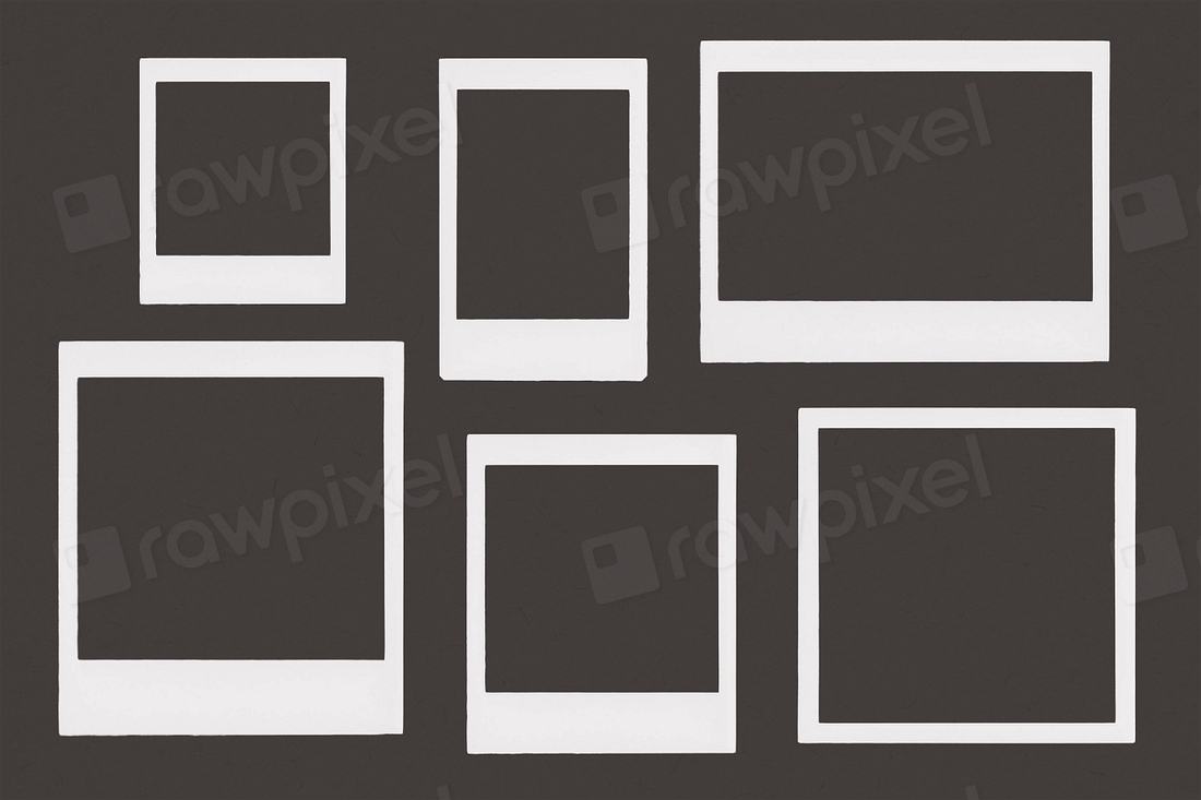 Editable white instant film frame | Premium Editable Design - rawpixel