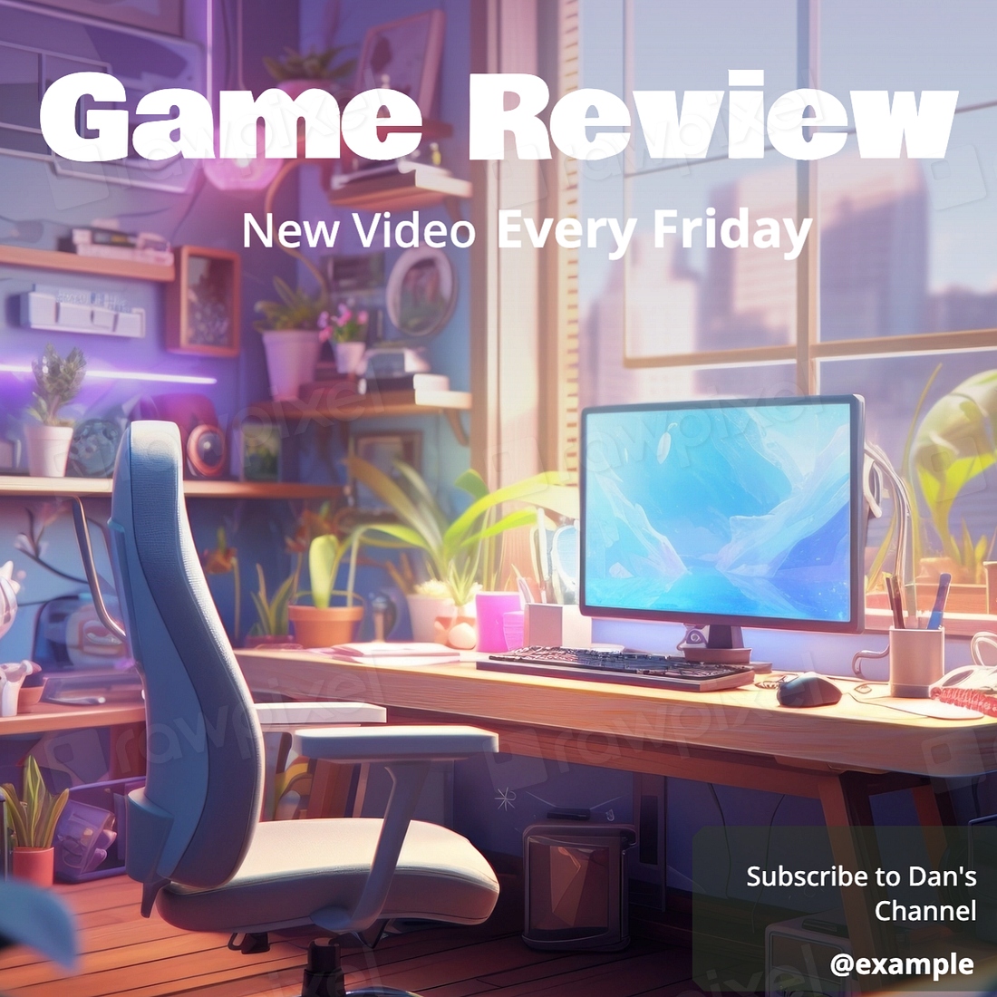 Game review Instagram post template, | Premium Editable Template - rawpixel
