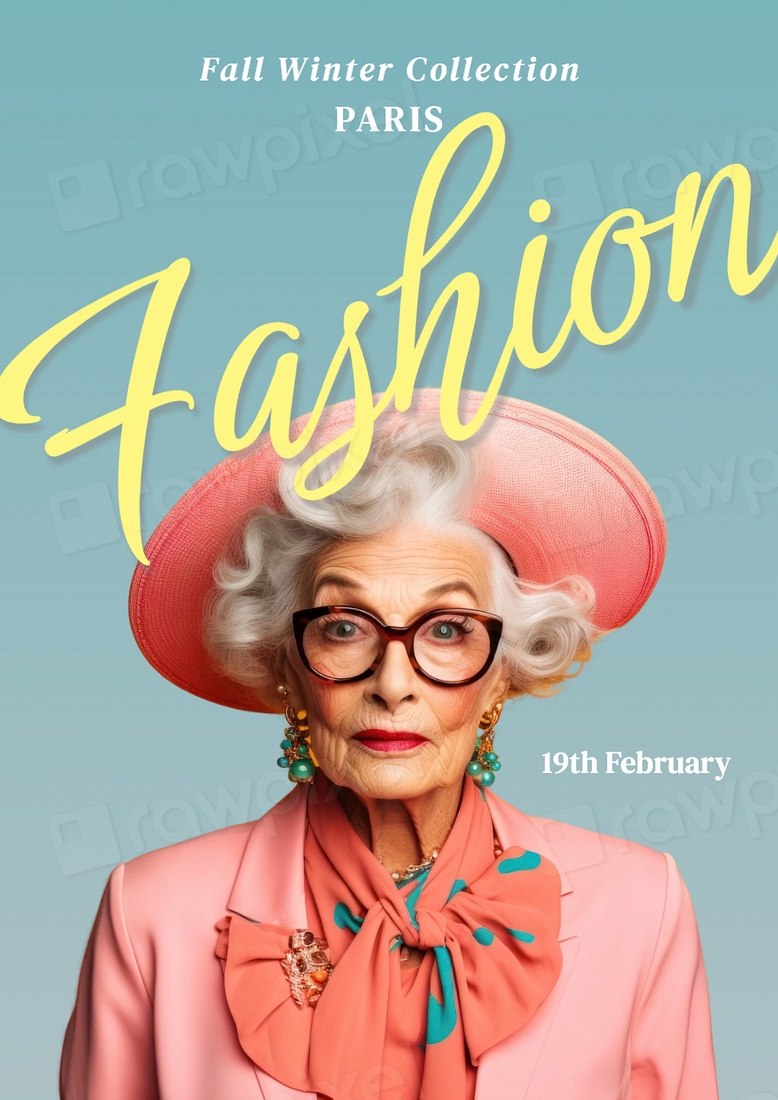 Paris fashion week poster template | Premium Editable Template - rawpixel