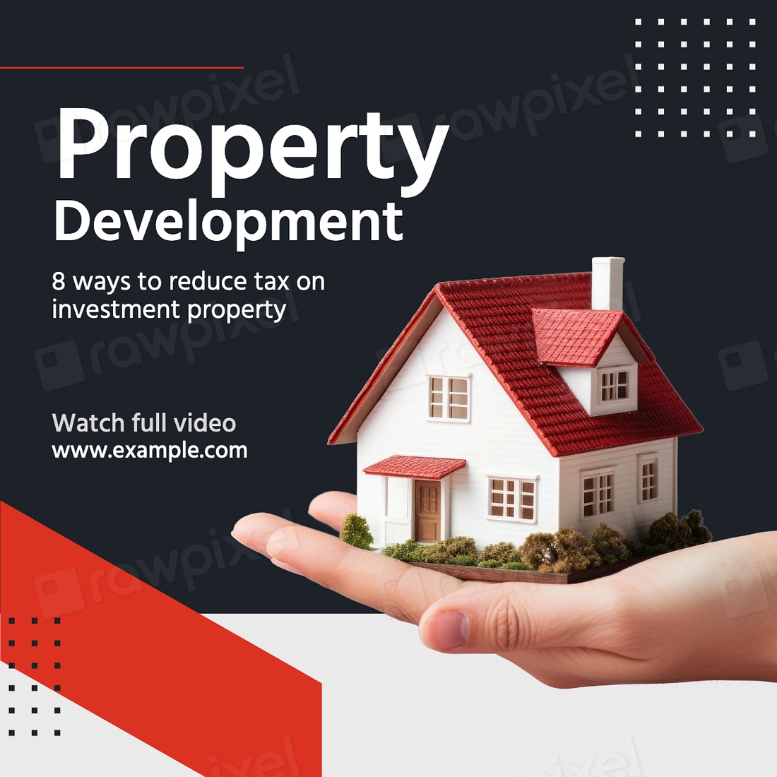 Property development Instagram post template, | Premium Editable ...